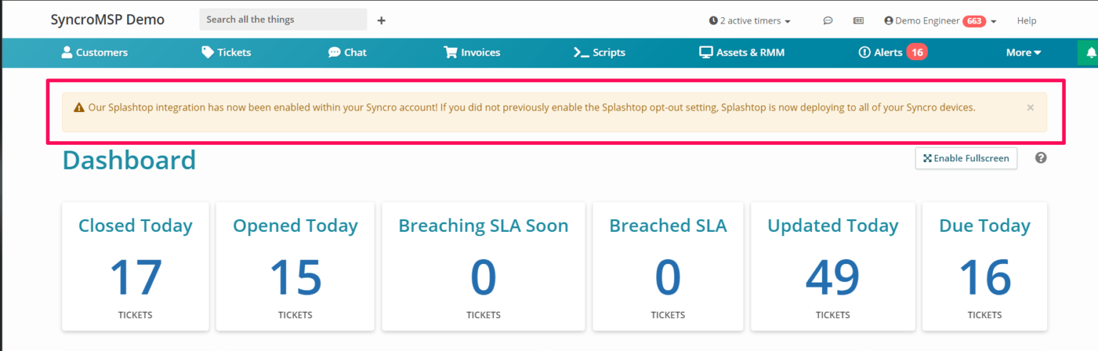 Splashtop Replaces Syncro Live Remote Access Tool Within Syncro RMM ... Splashtop Replaces Syncro Live Remote Access Tool Within Syncro RMM ...