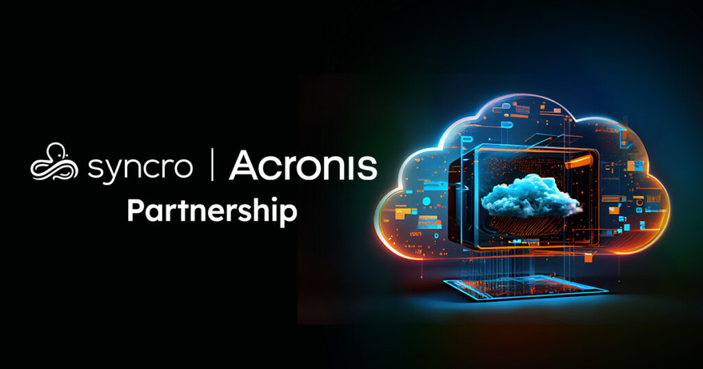 Syncro Expands Partnership With Acronis | Syncro