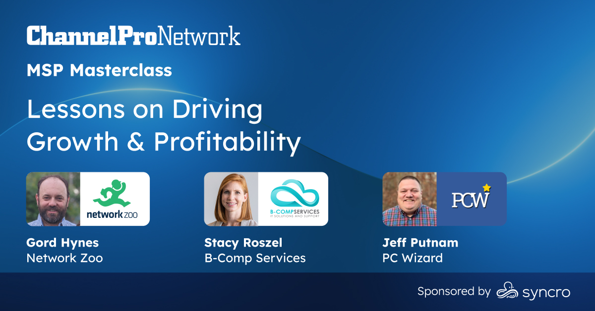 Syncro | MSP Masterclass: Lessons on Driving Growth & Profitability