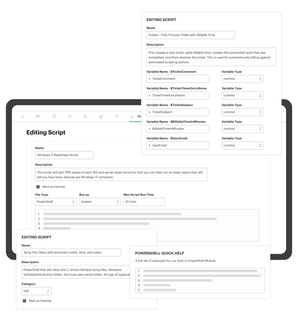 IT Scripting Tools | Syncro