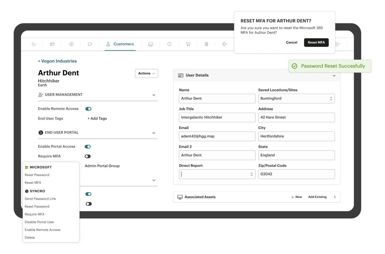 Microsoft 365 Identity Management Syncro