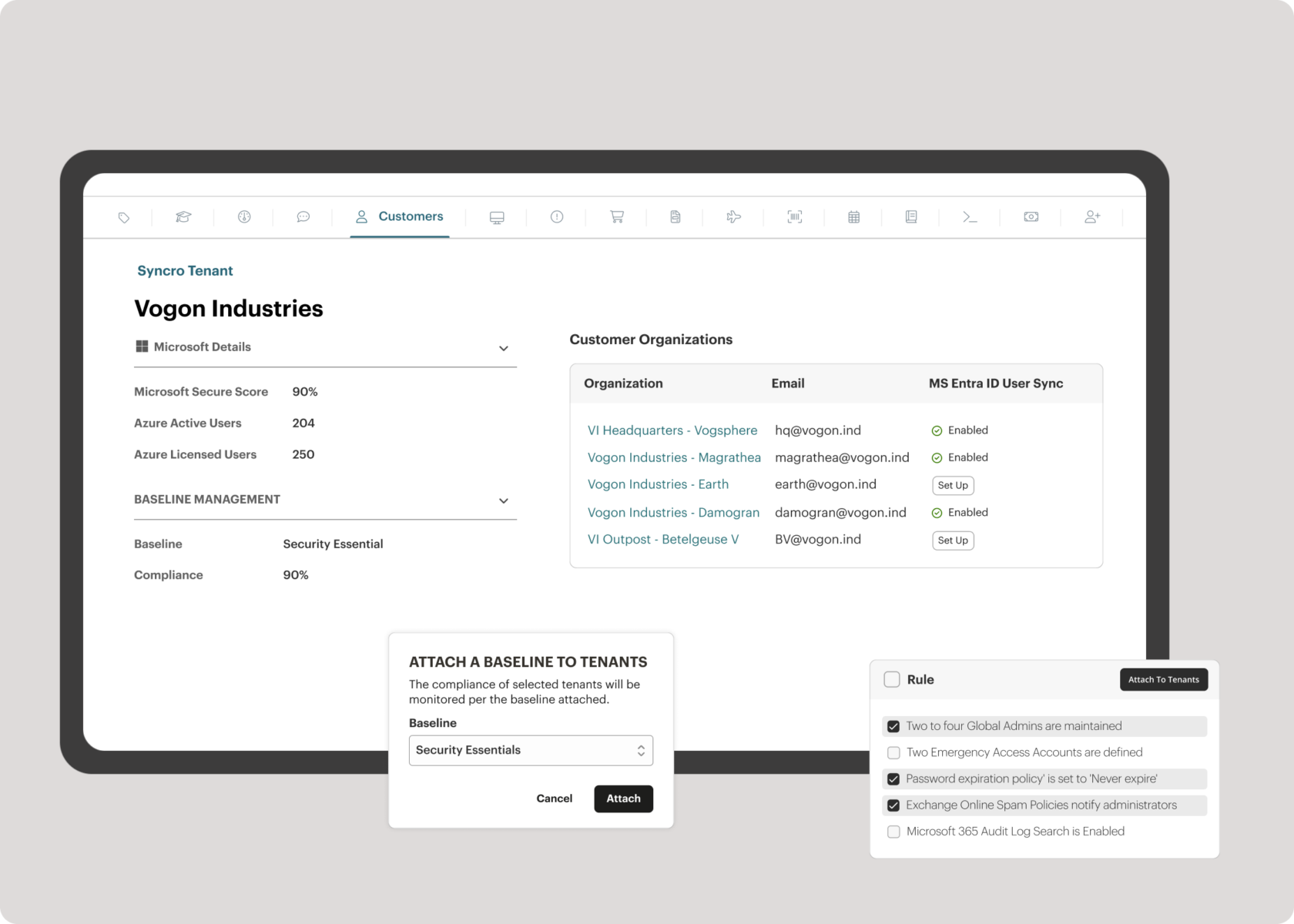 Microsoft 365 Multi-Tenant Management Tools | Syncro
