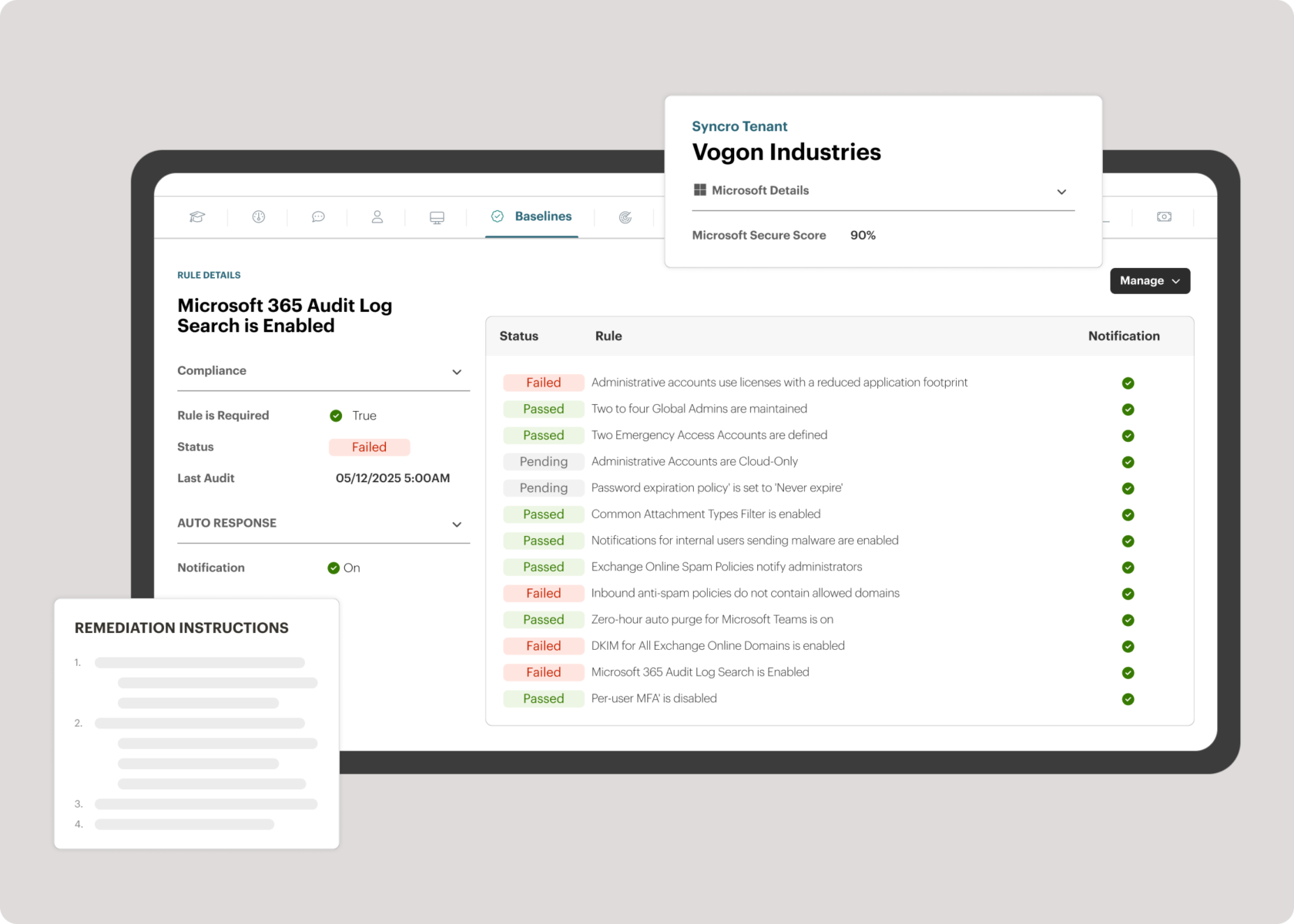 Microsoft 365 Multi-Tenant Management Tools | Syncro